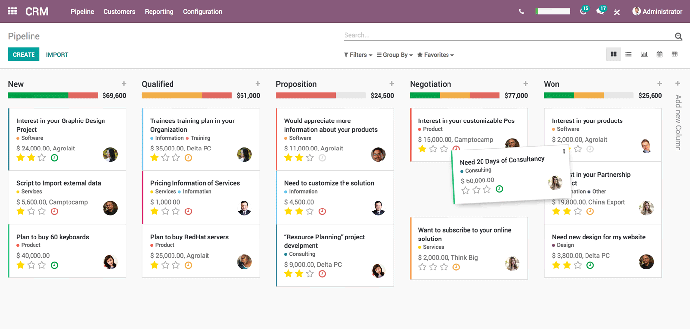 Odoo CRM: Générez des leads et augmentez vos ventes | CAPTIVEA Odoo CRM: Générez des leads et augmentez vos ventes | CAPTIVEA